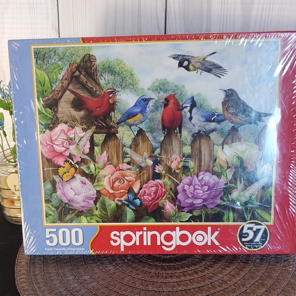 Springbok Puzzles | Art | Red And Blue Bird Puzzle 50 Pieces | Poshmark